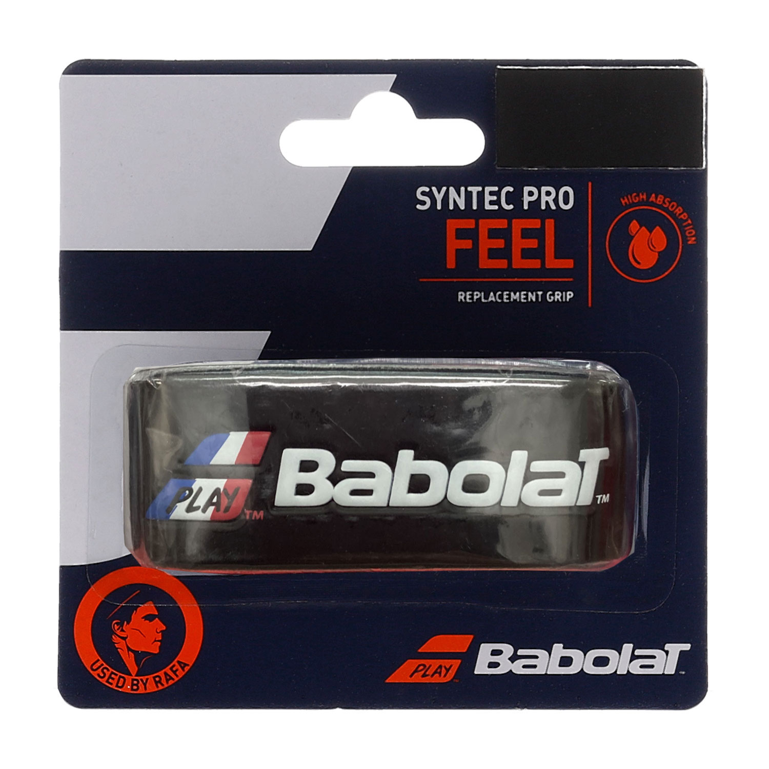 Babolat Syntec Pro Empunadura Tenis - Blue/White/Red