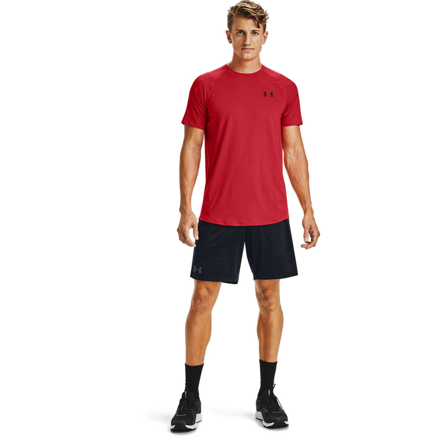 Under Armour MK 1 Men s Tennis T Shirt Versa Red Black