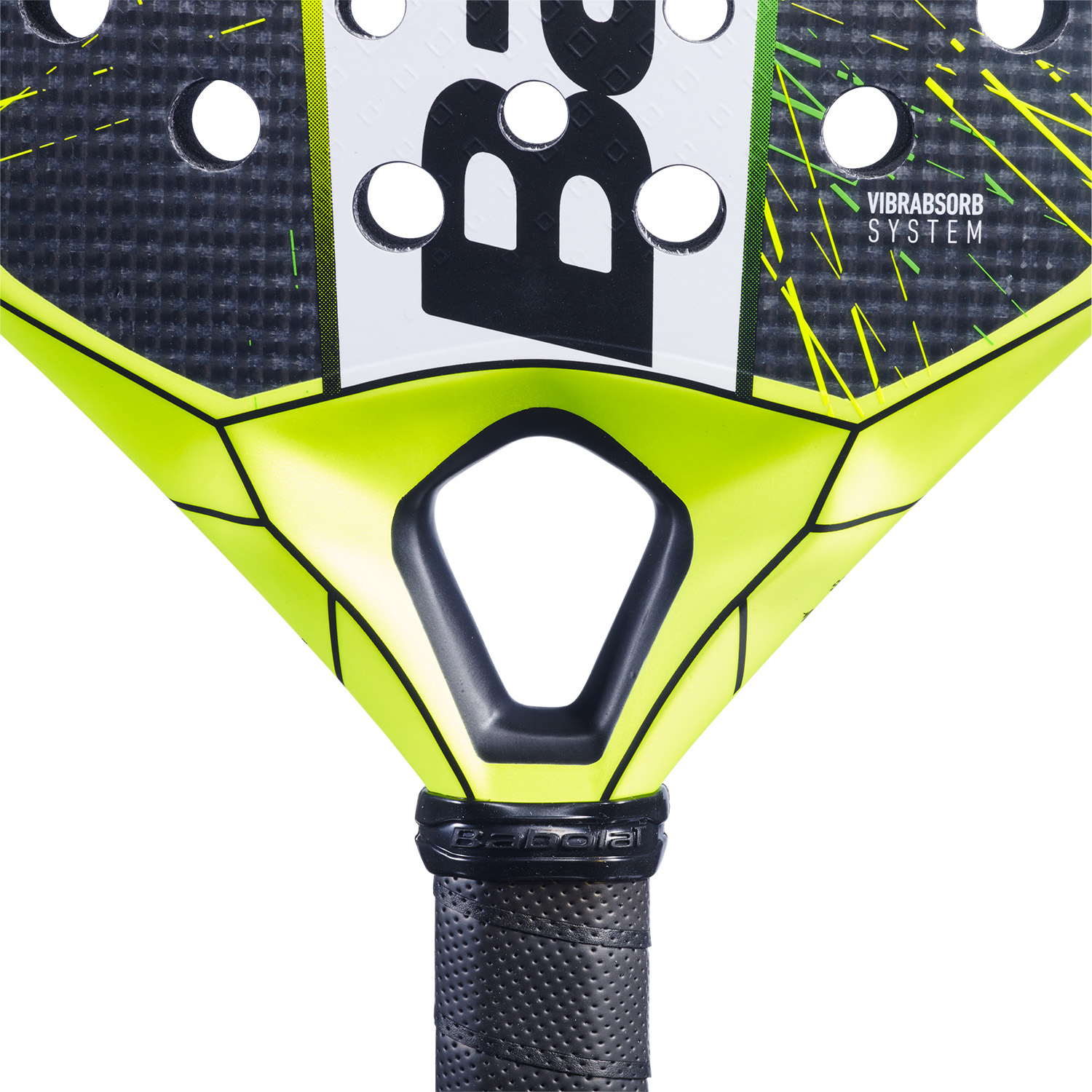 Babolat Counter Veron Raqueta de Padel - Black/White/Lime