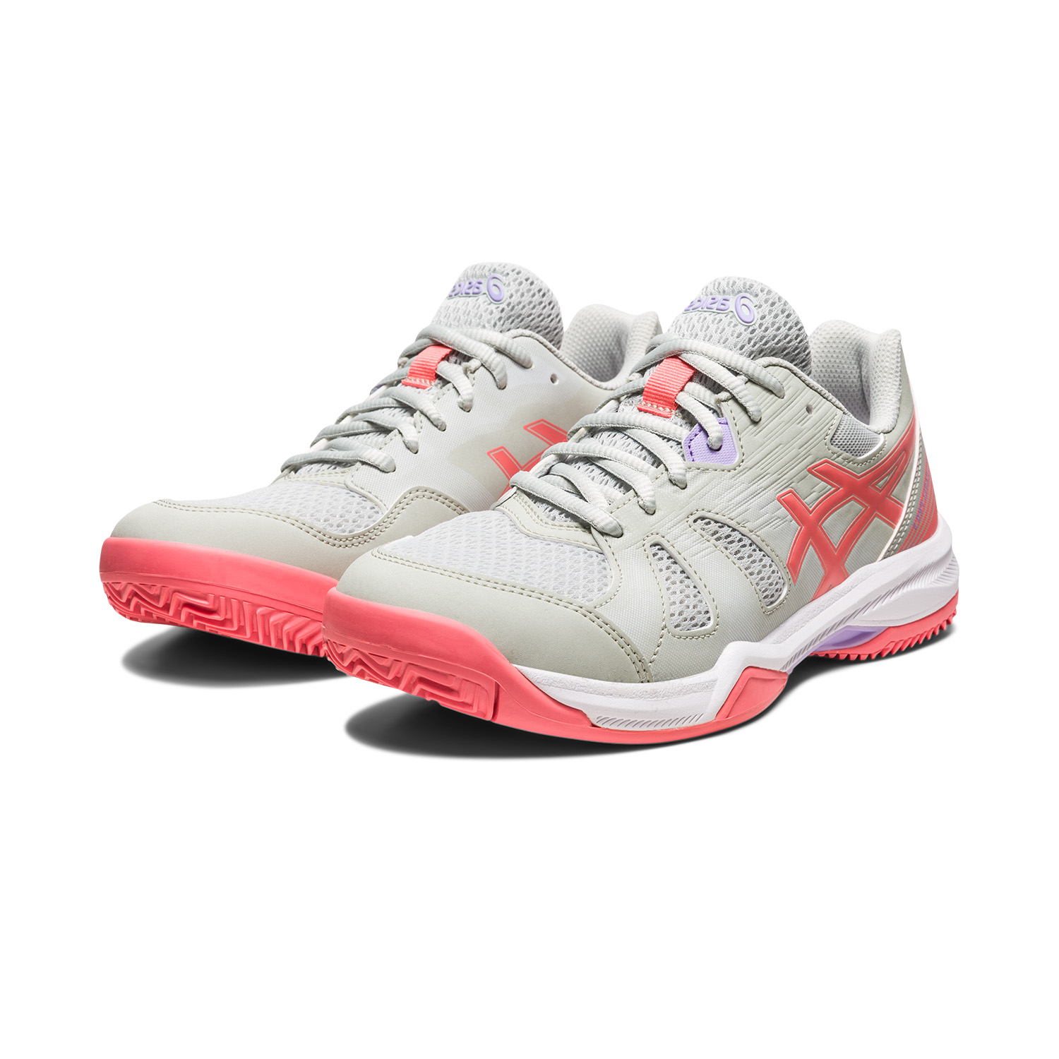 Asics Gel Padel Pro 5 Scarpe da Padel Donna - Light Sage/Papaya