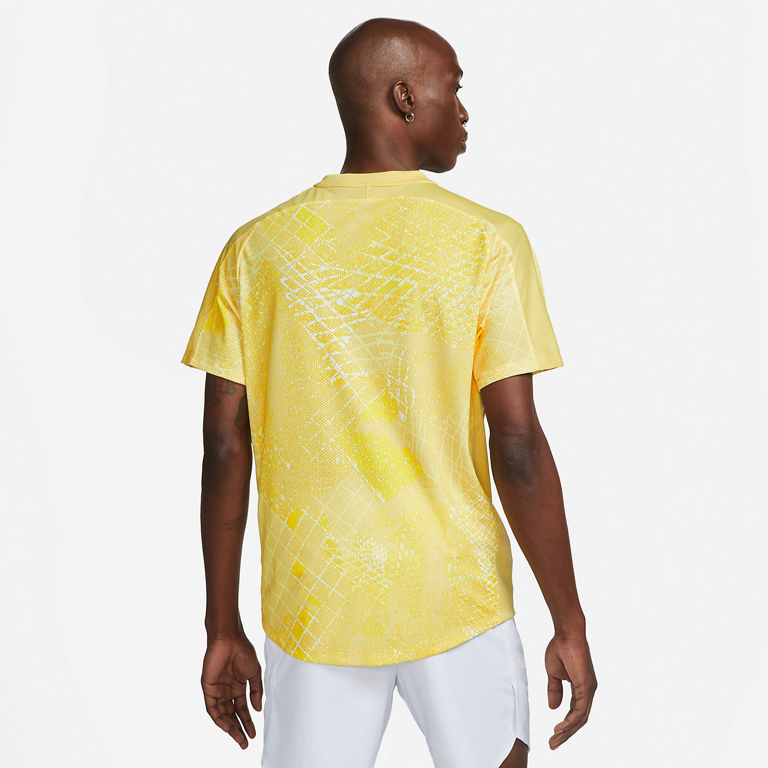 Nike Victory Novelty Camiseta de Tenis Hombre - Saturn Gold
