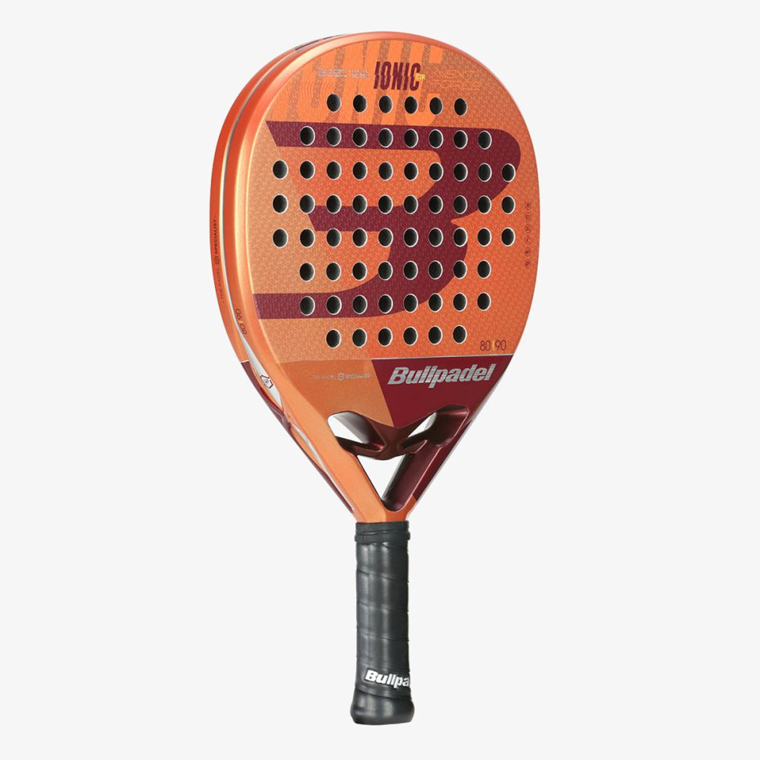 Bullpadel Ionic CTR Padel Racket - Orange/Bordeaux Bullpadel Ionic CTR Padel Racket - Orange/Bordeaux