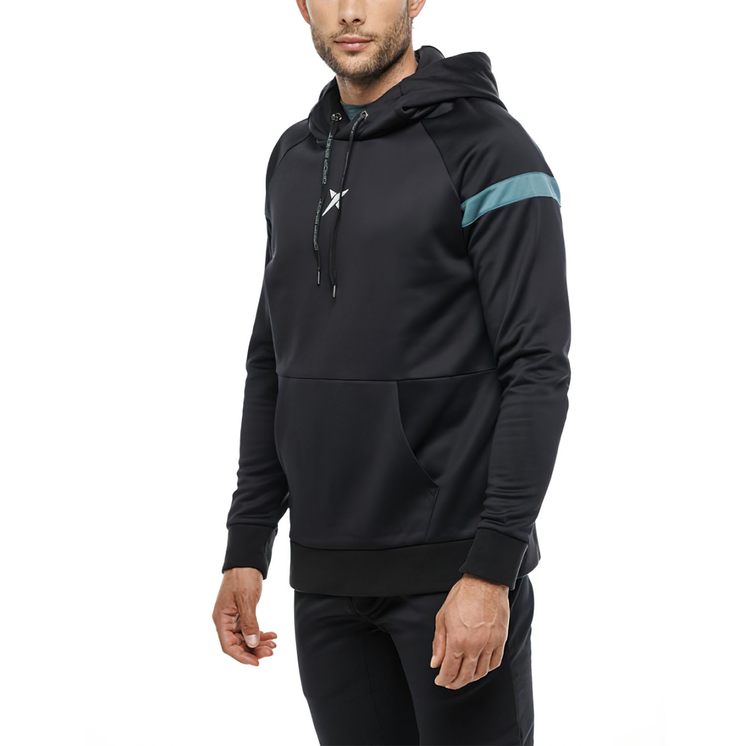 Drop Shot Artemis Pro Mens Padel Hoodie Negro