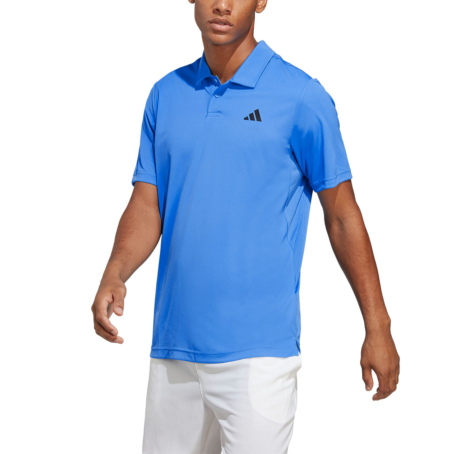 adidas Club Logo Men's Tennis Polo - Collegiate Navy