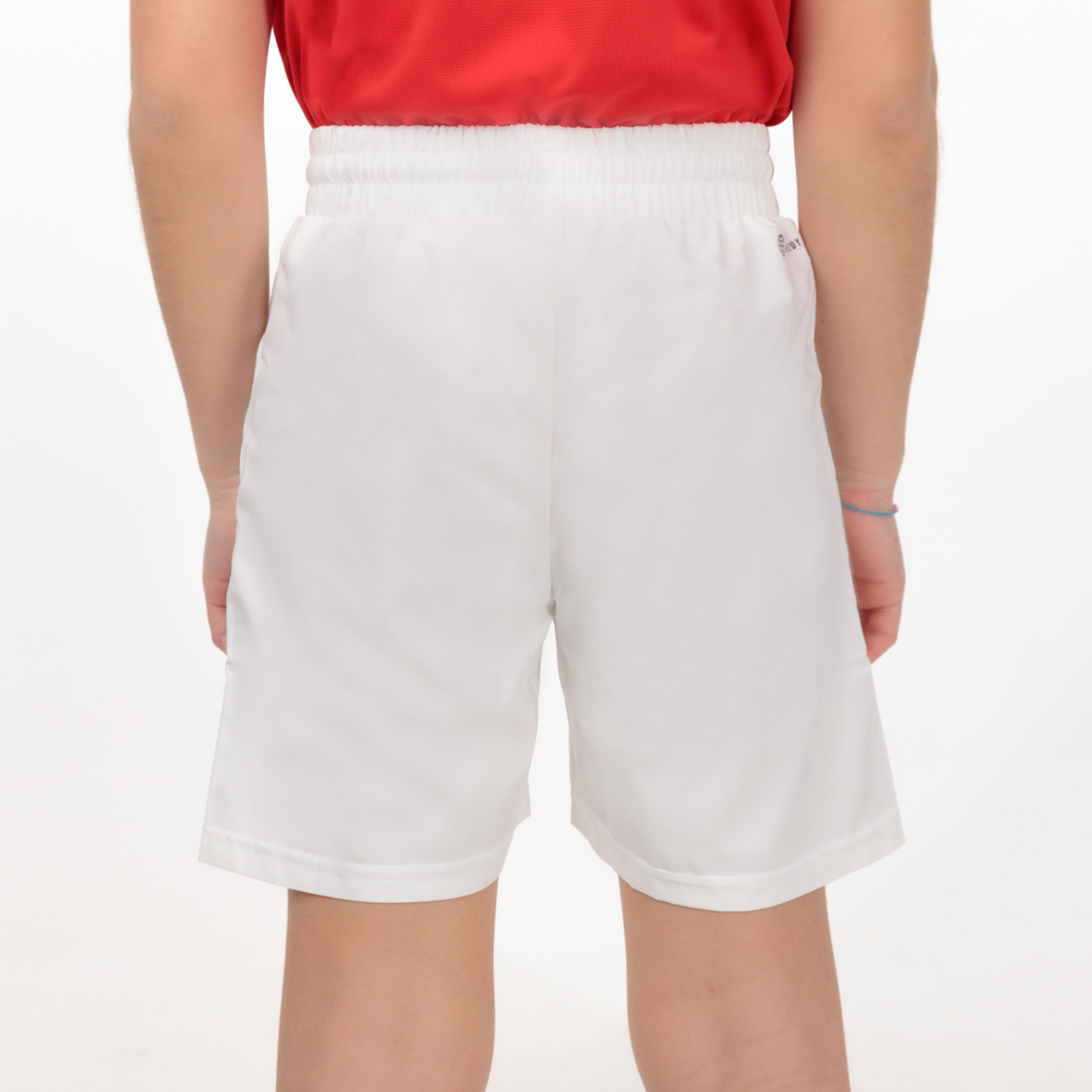 adidas Club 3 Stripes 4in Shorts de Tenis Niño - White