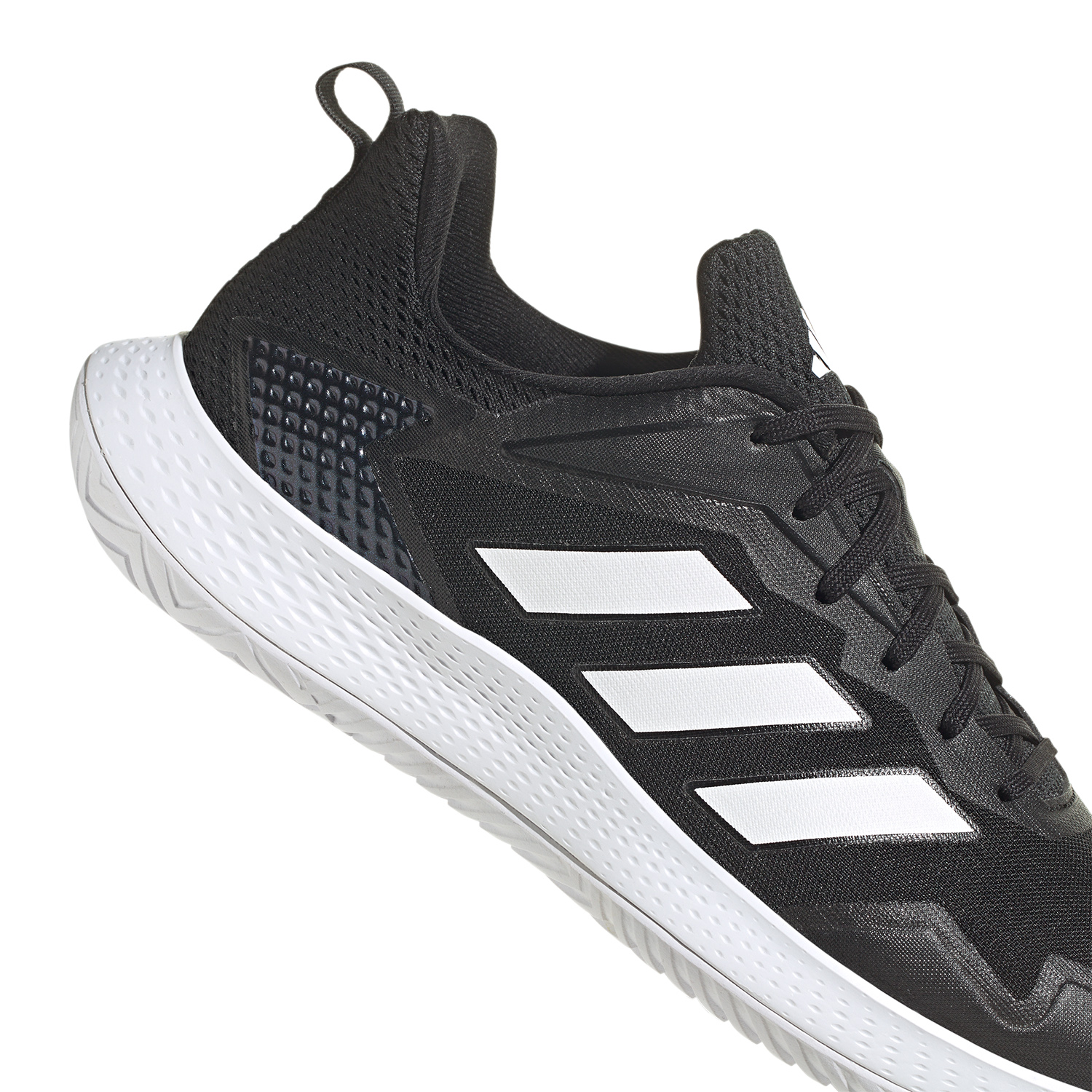 adidas Defiant Speed Men's Tennis Shoes - Core Black/FTWR White