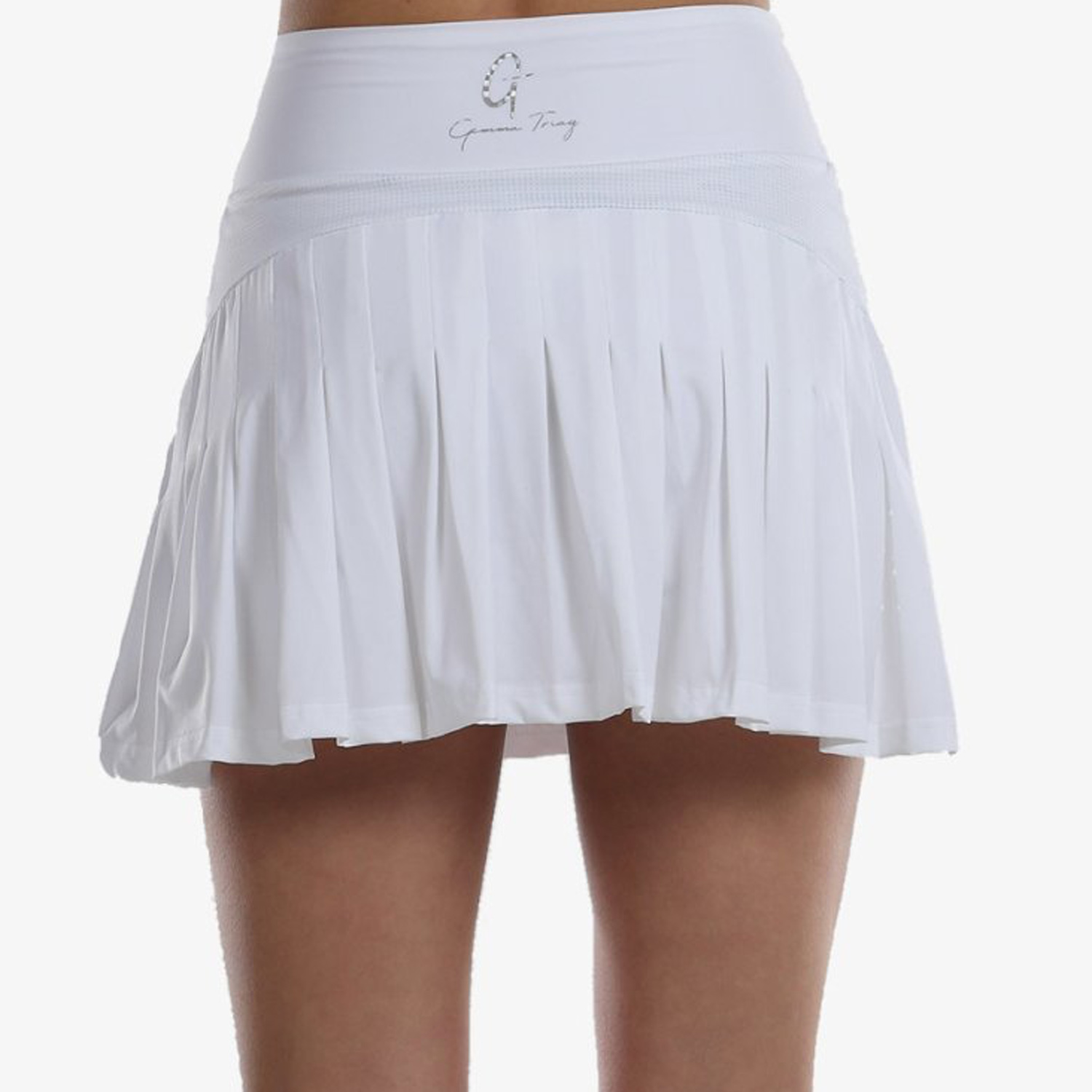 Bullpadel Unila Falda de Padel Mujer - Blanco