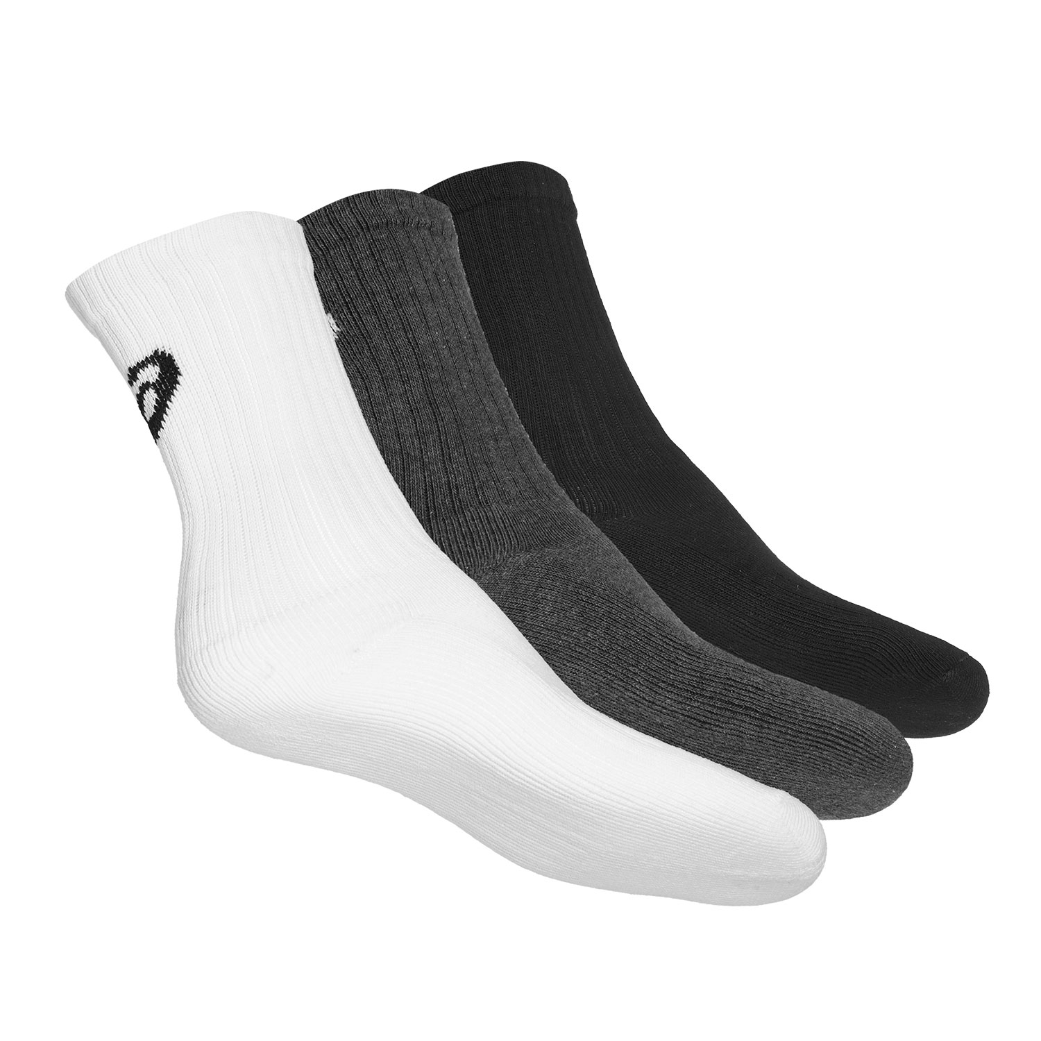 Asics Crew Motion Dry x 3 Tennis Socks - Multicolor