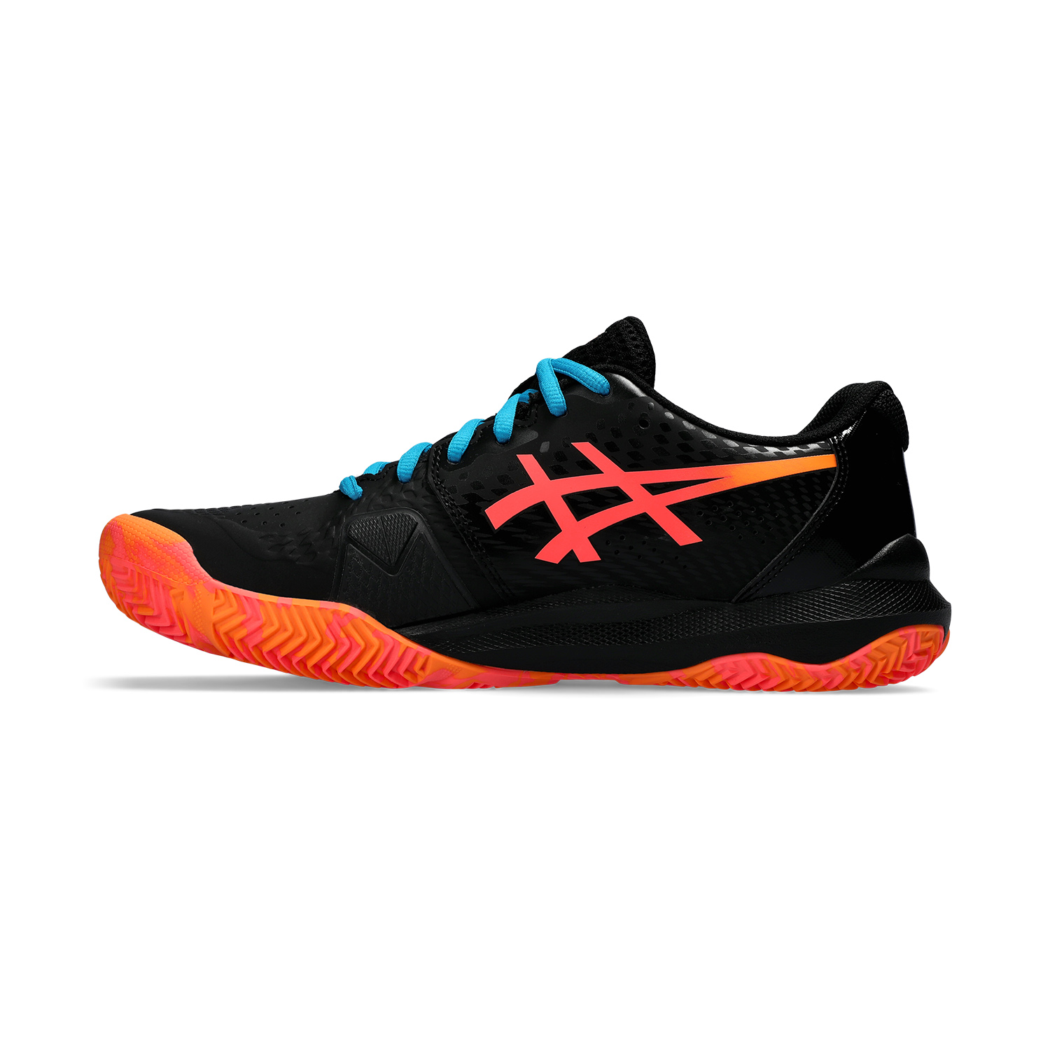 Asics Gel Challenger 14 Padel Men's Padel Shoes - Black/Coral