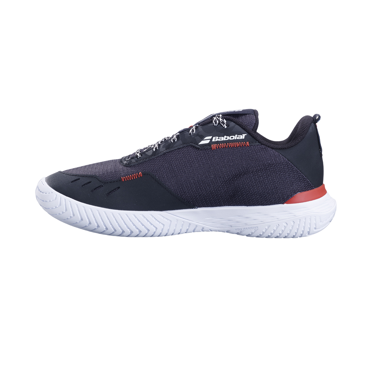 Babolat SFX Evo All Court Men's Tennis Shoes - Black/Fiesta Red