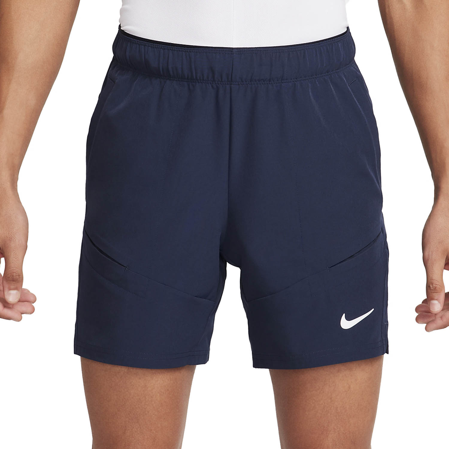 Nike Court Advantage 7in Men's Tennis Shorts - Black/White