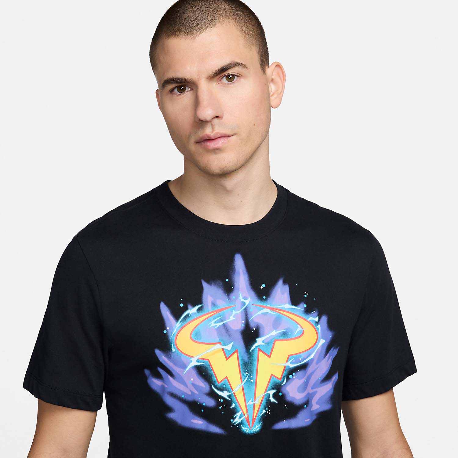 Nike Court Rafa Dri-FIT Men's Tennis T-Shirt - Black