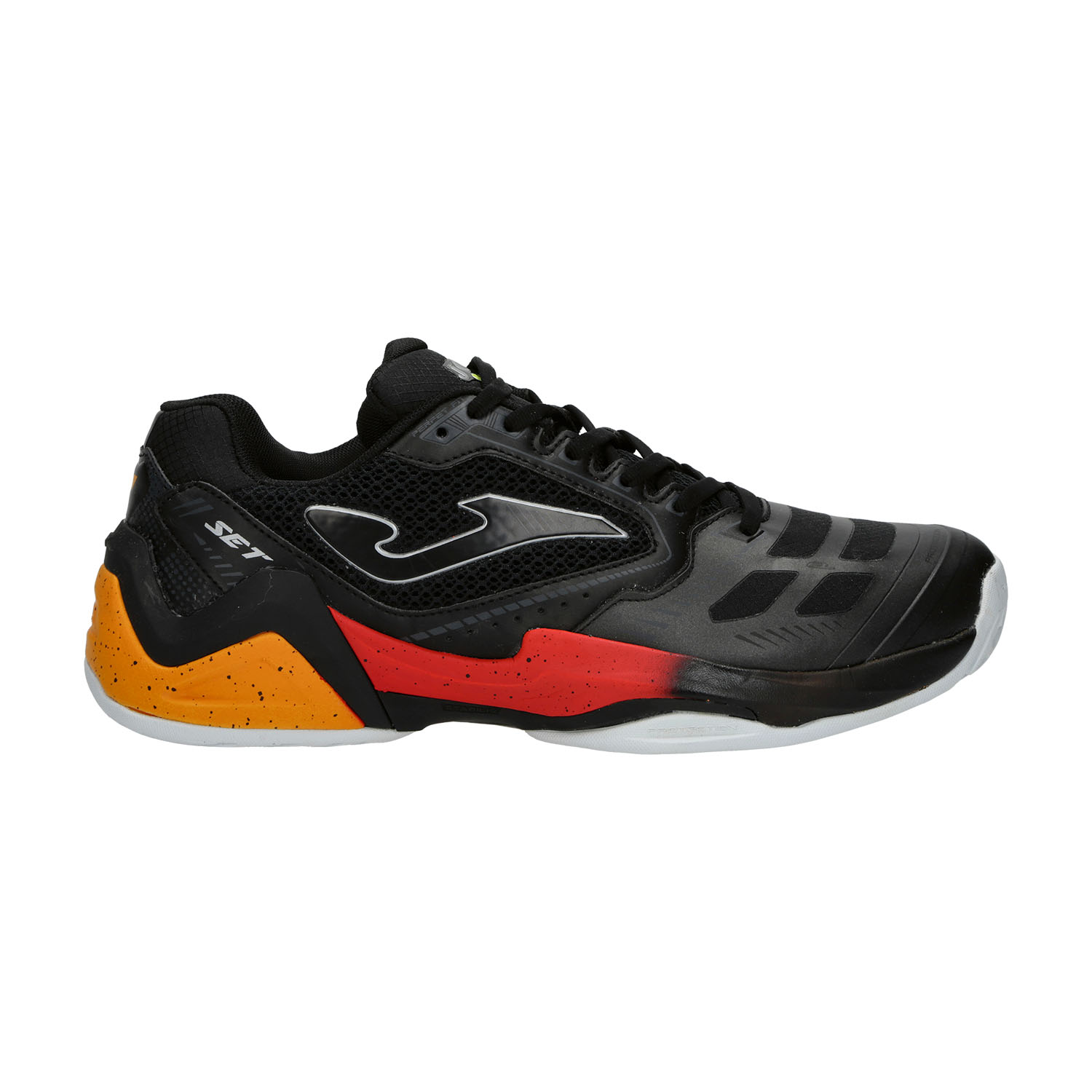 Joma Set Men's Tennis Shoes - Black/Red