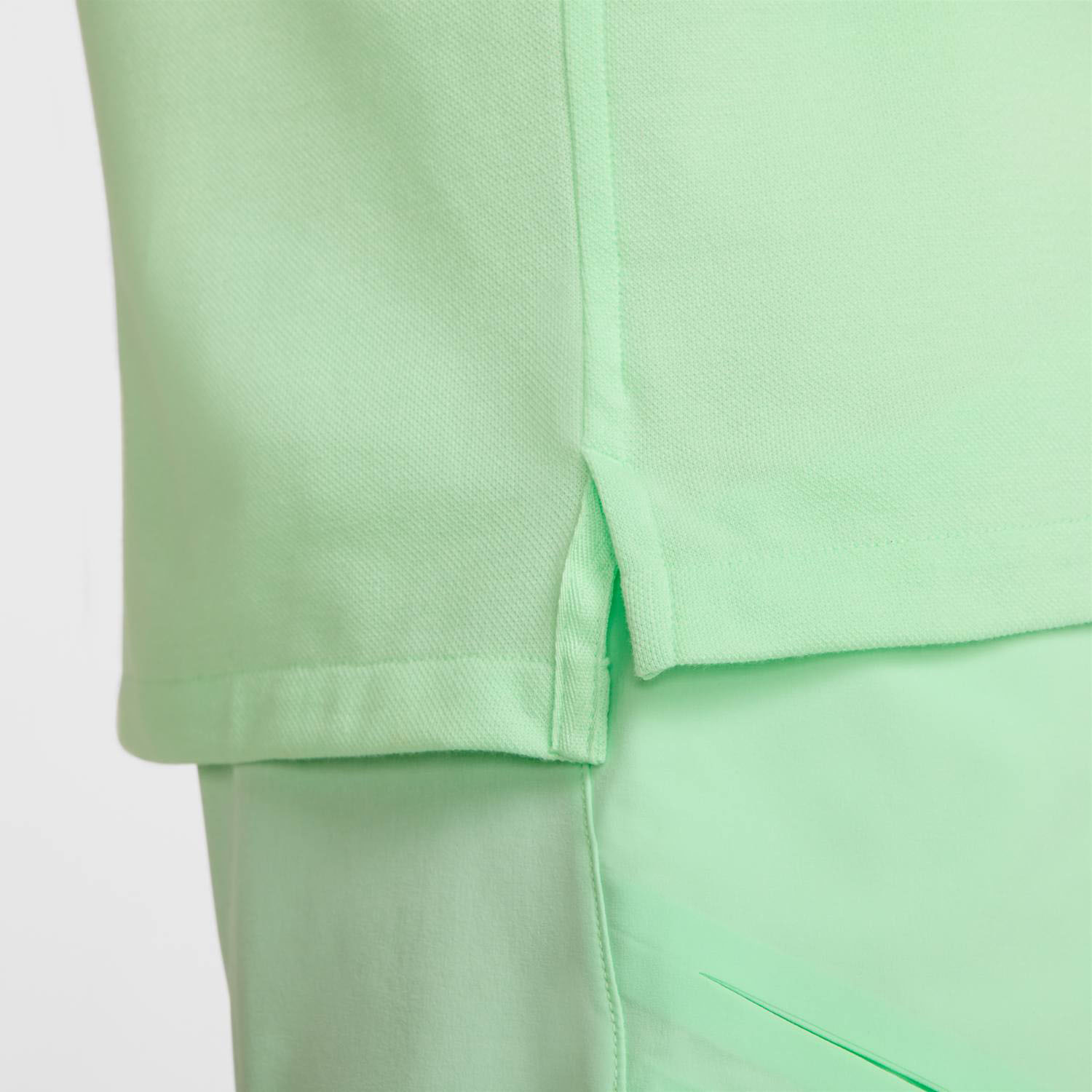 Nike Rafa Logo Men's Tennis Polo - Vapor Green/Stadium Green