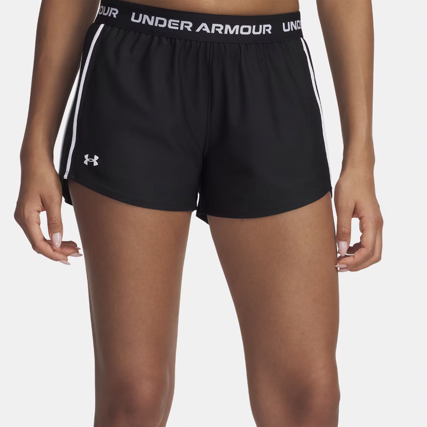 Under Armour Tech Play Up 3in Women's Tennis Shorts - Black