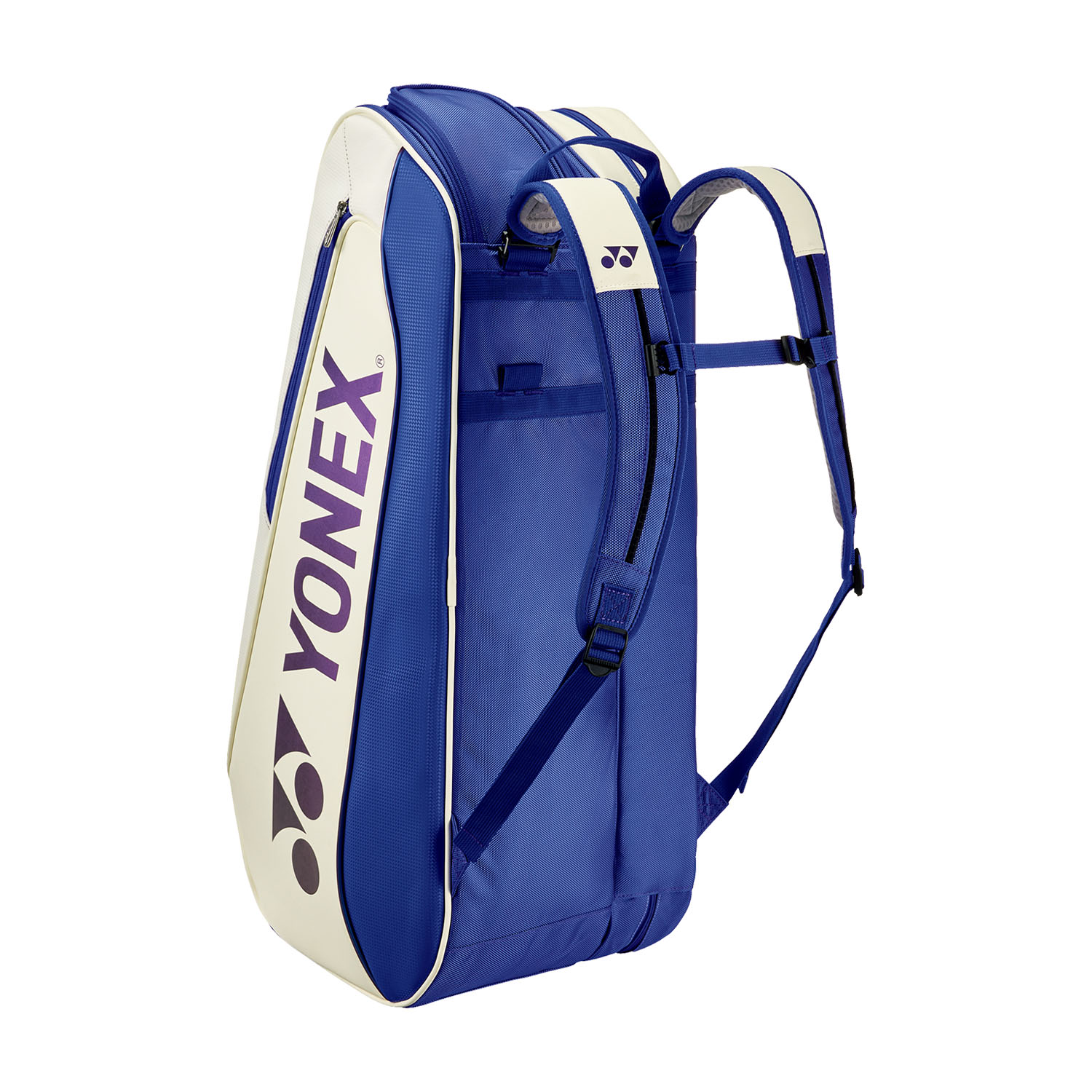 Yonex Expert Thermal x 6 Tennis Bag - White/Deep Blue