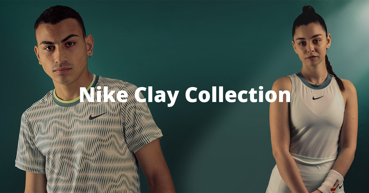 Nike Clay Collection: tennis shoes and clothes made for the clay season