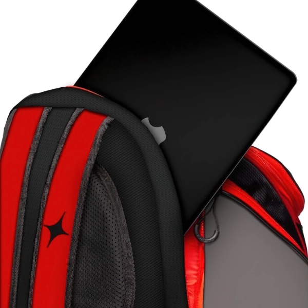 StarVie Logo Mochila de Padel - Red Moon/Black