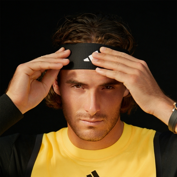 adidas Performance Tennis Headband - Black/White