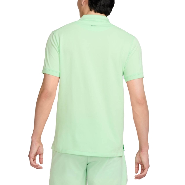 Nike Rafa Logo Men's Tennis Polo - Vapor Green/Stadium Green